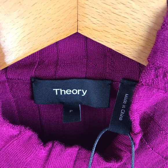 Theory | Sweaters | Nwt Theory Wide Ribbed Mock Neck Merino Sweater | Poshmark